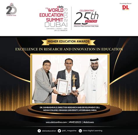 Elets Digital Learning On Linkedin 28th World Education Summit Dubai Education Conference 2024