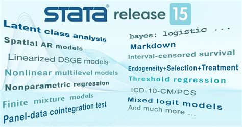 New In Stata 15 Stata