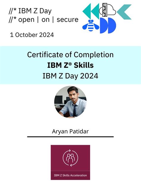 Aryan Patidar On Linkedin Ibm Mainframe Skillscertificate Ibmzday