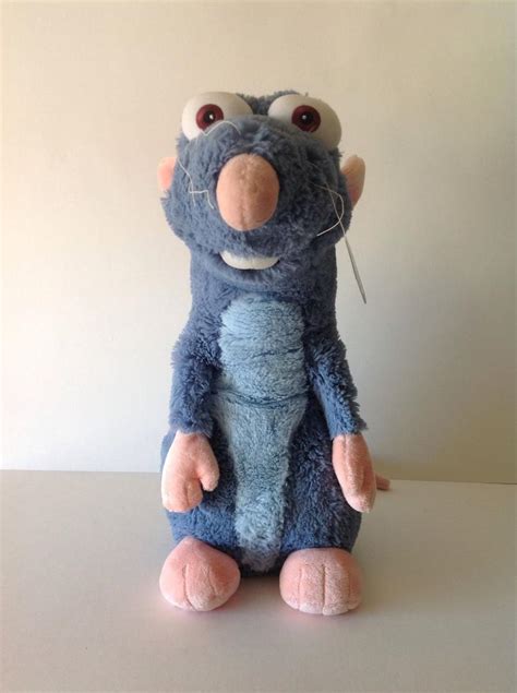 Ratatouille Remy Disney Plush Large 16 Excellent Condition Rare