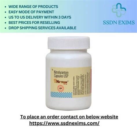 Niftran 100mg Capsule At Rs 300box Urology Product Range In Nagpur