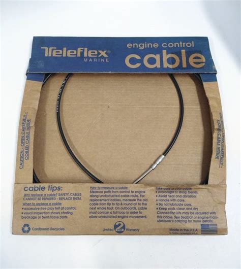 Teleflex Marine Cc23018 Engine Control Cable 3300 Series Max Marine