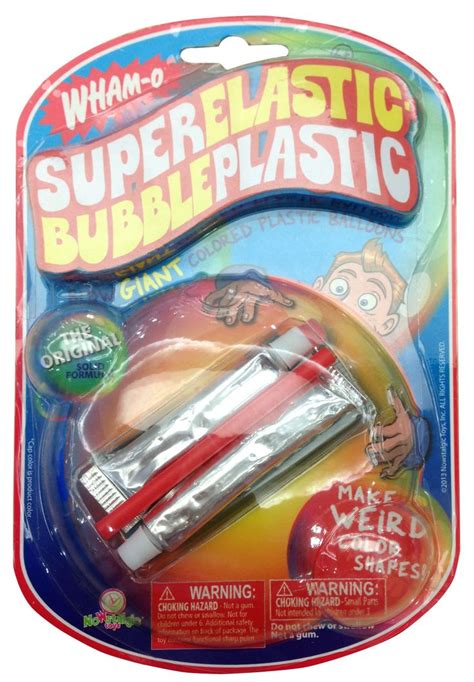 Super Elastic Bubble Plastic By Nowstalgic Toys And Wham O