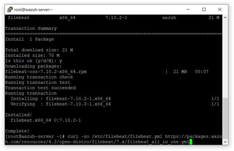 在 Centos 7 上安装 Wazuh 服务器weixin0010034 Centos