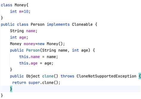 初学java接口的实例clonable接口 Csdn博客