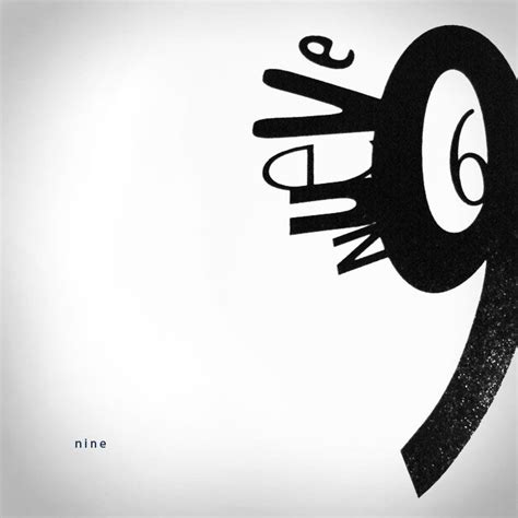 Number Nine Calligraphy Tattoo