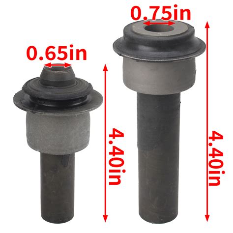 Front Subframe Forward Rearward Bushing Kit Set 4pc For 07 12 Nissan