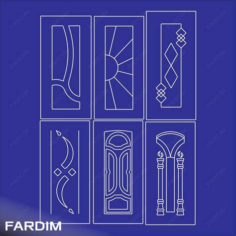 طرح کابینت و درب کد 1