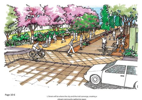 Linear Park And Woonerf Examples For Us To Look At Information For The Future Of Arcata