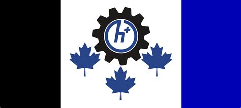 Flag Of Transhumanist Canada By Wolfmoon25 On Deviantart