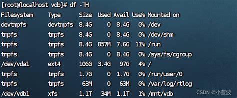 linux centos7 系统磁盘分区及挂载 centos挂载vdb csdn博客
