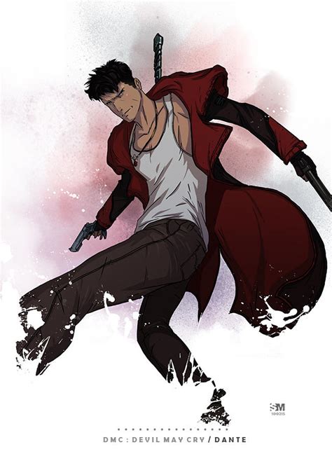 Dmc Devil May Cry Dante By Brokennoah On Deviantart