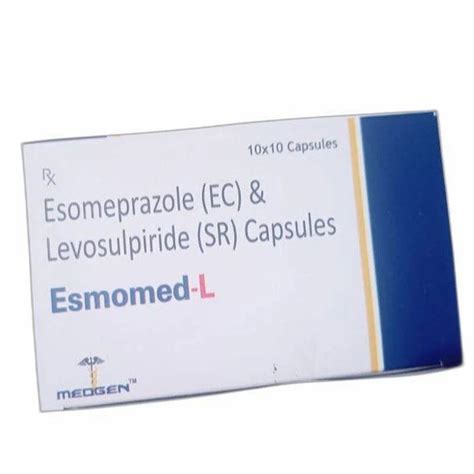 Esomeprazole Levosulpiride Capsules At ₹ 265box Nexpro L In Cuttack