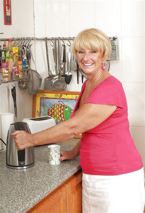 66 Year Old And British Grandma Samantha From OlderWomanFun