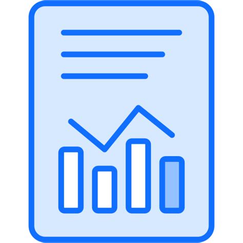 Data Analytics Generic Blue Icon