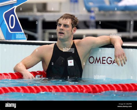 Great Britains Liam Tancock At The End Of The Mens 200m Individual