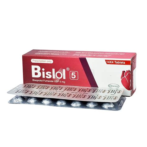 Bislol 5mg Tablet Arogga Online Pharmacy