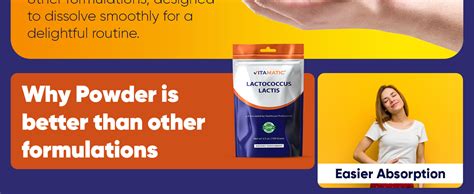 Vitamatic Lactococcus Lactis Probiotic Powder Digestive