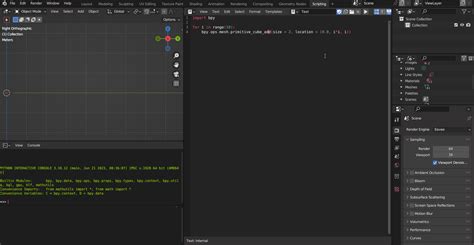 Scripting Basics — 3d Graphics Basics With Blender