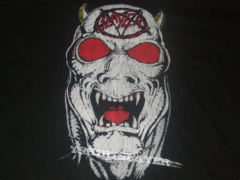 Slayer Reign In Blooddo You Want To Diewhite Demon 1986 1987 Tour
