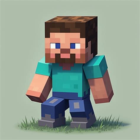 Steve Pixel Art In Minecraft Style Stable Diffusion Online