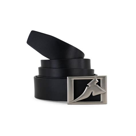 Golf Leather Belt Black Aguilagolf