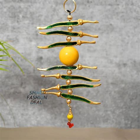 Multicolor Metal Nimbu Mirchi Hanging At ₹ 110 Piece In Jaipur Id