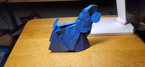 American Cocker Spaniel Designed By Hideo Komatsu Folded By Me Rorigami