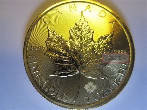 1985 1 Oz Canadian Gold Maple Leaf Coin