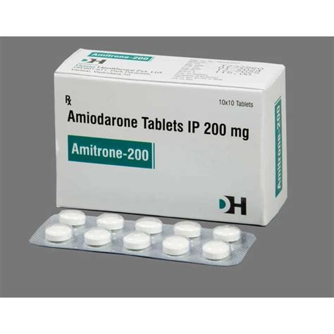 200mg Amiodarone Tablets Ip At Rs 310 Box In Vadodara Id 2853879151762