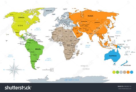 World Map Outline High Resolution Vector At Vectorified