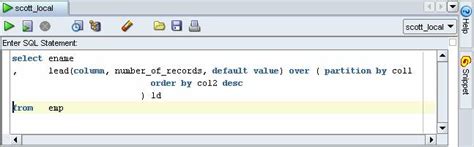 Oracle Raptor Using Snippets And Adding User Defined Snippets For Quicker SQL And PL SQL Coding