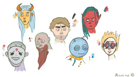 Sci Fi Head Scribble By At3rmis On Deviantart