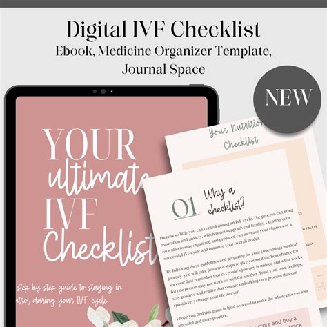 Ivf Planner Ivf Medication Worksheet Ivf Medication Planner Ivf Calendar Pregnancy Planner