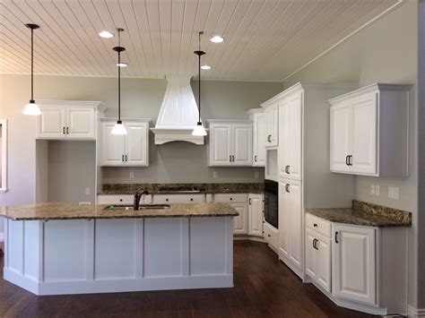 Stained Knotty Alder Cabinets