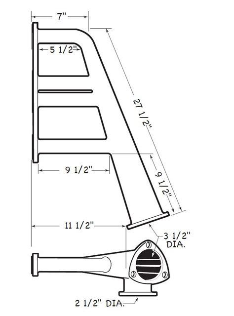 Limefire Ribbed Aluminum Block Plate Sanderson Headers
