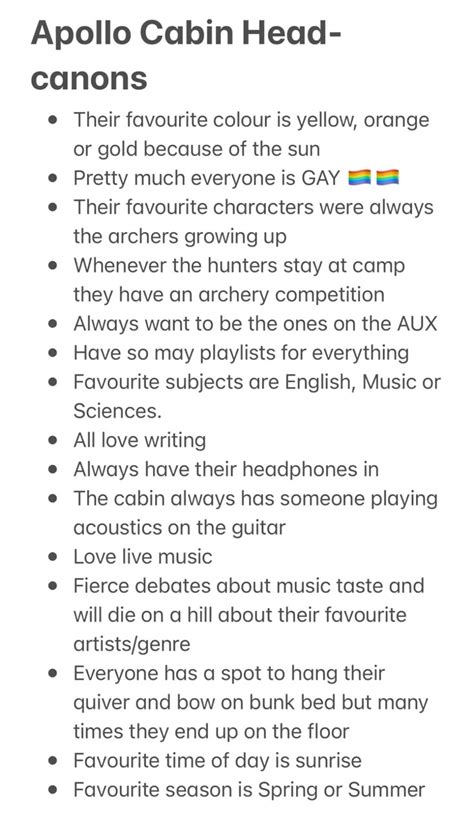 Apollo Cabin Head Canons Apollo Percy Jackson Apollo Cabin Percy