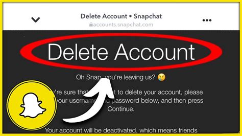 How To Delete Snapchat Account Permanently YouTube