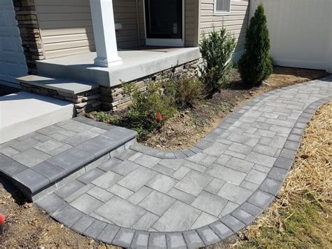 Hillside Patio Paver Designs