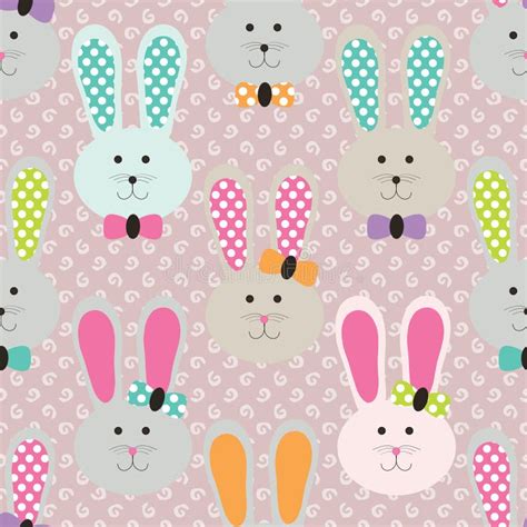 Seamless Repeating Pattern Celebrating Festive Easter During Spring