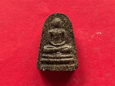 Protect Amulet Be2533 Phra Phetleek Holy Powder Amulet By Lp Maha