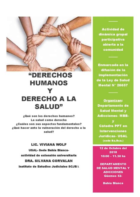Derechos Humanos Y Derecho A La Salud Colegio De Psicólogos De La
