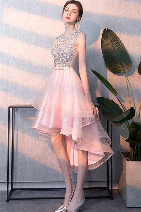 Pin By Maria On Stylish Froqs Short Prom Dress Pink Homecoming Dress