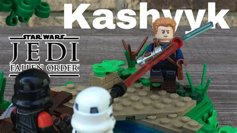 Cal Kestis On Kashyyk Lego Star Wars Jedi Fallen Order Moc Td Bricks