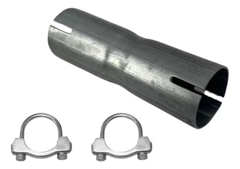 Tubo Luva Emenda Adaptação Escapamento 2 Polegadas 51mm Mercadolivre