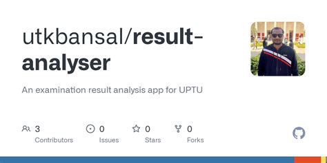 Github Utkbansal Result Analyser An Examination Result Analysis App For Uptu