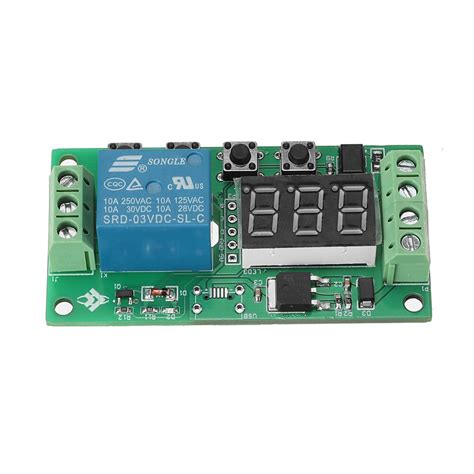 Timing Relay Module Delay Delayed Power Off Disconnected Trigger Cyclic Setting Alexnld