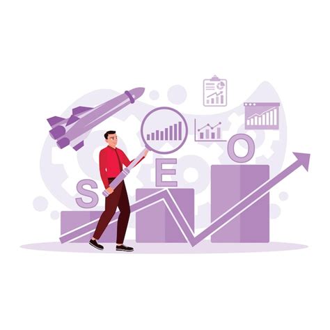 Premium Vector SEO Search Engine Optimization To Promote Ranking Traffic On The Website