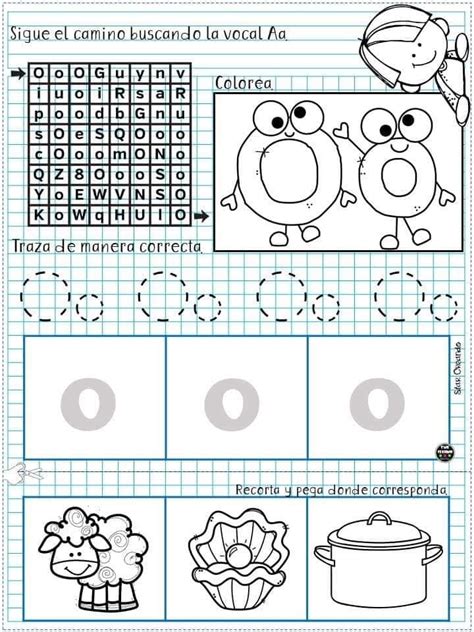 Fichas Para Repasar Las Vocales Herramientas Educativas