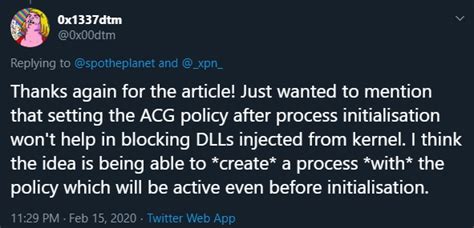 Processdynamiccodepolicy Arbitrary Code Guard Acg Red Team Notes Processdynamiccodepolicy Arbitrary Code Guard Acg Red Team Notes